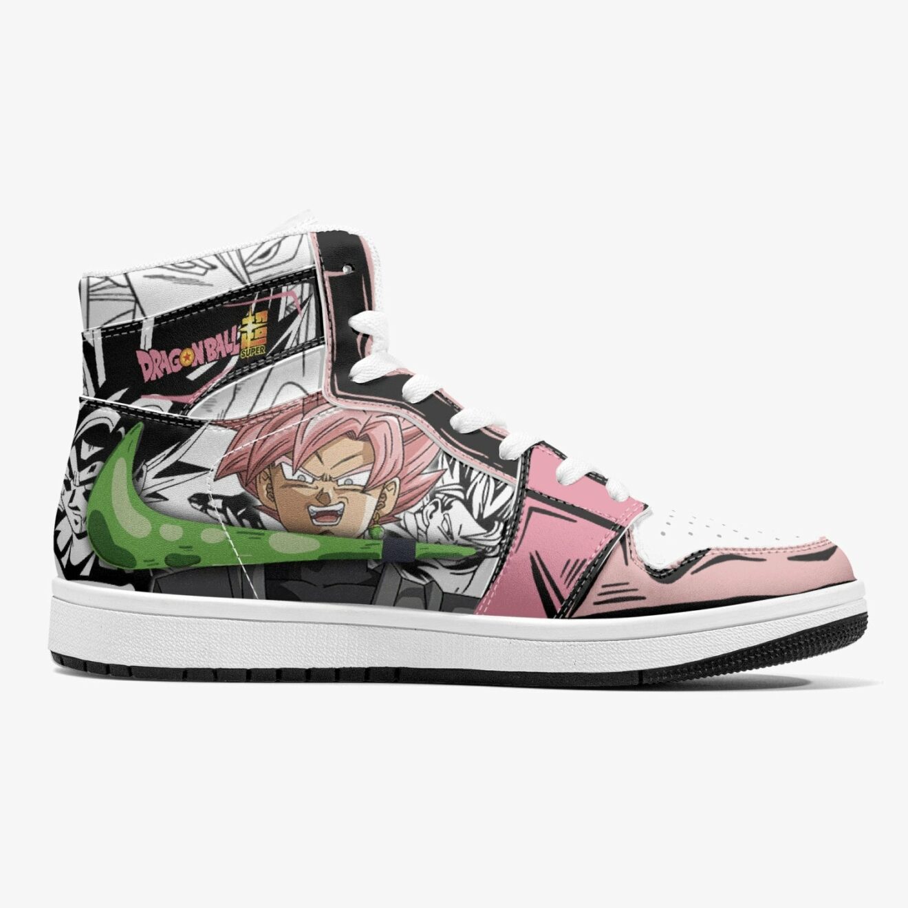 Goku Pink Dragon Ball Super J-Force Shoes - Unique Anime Apparel for Fans