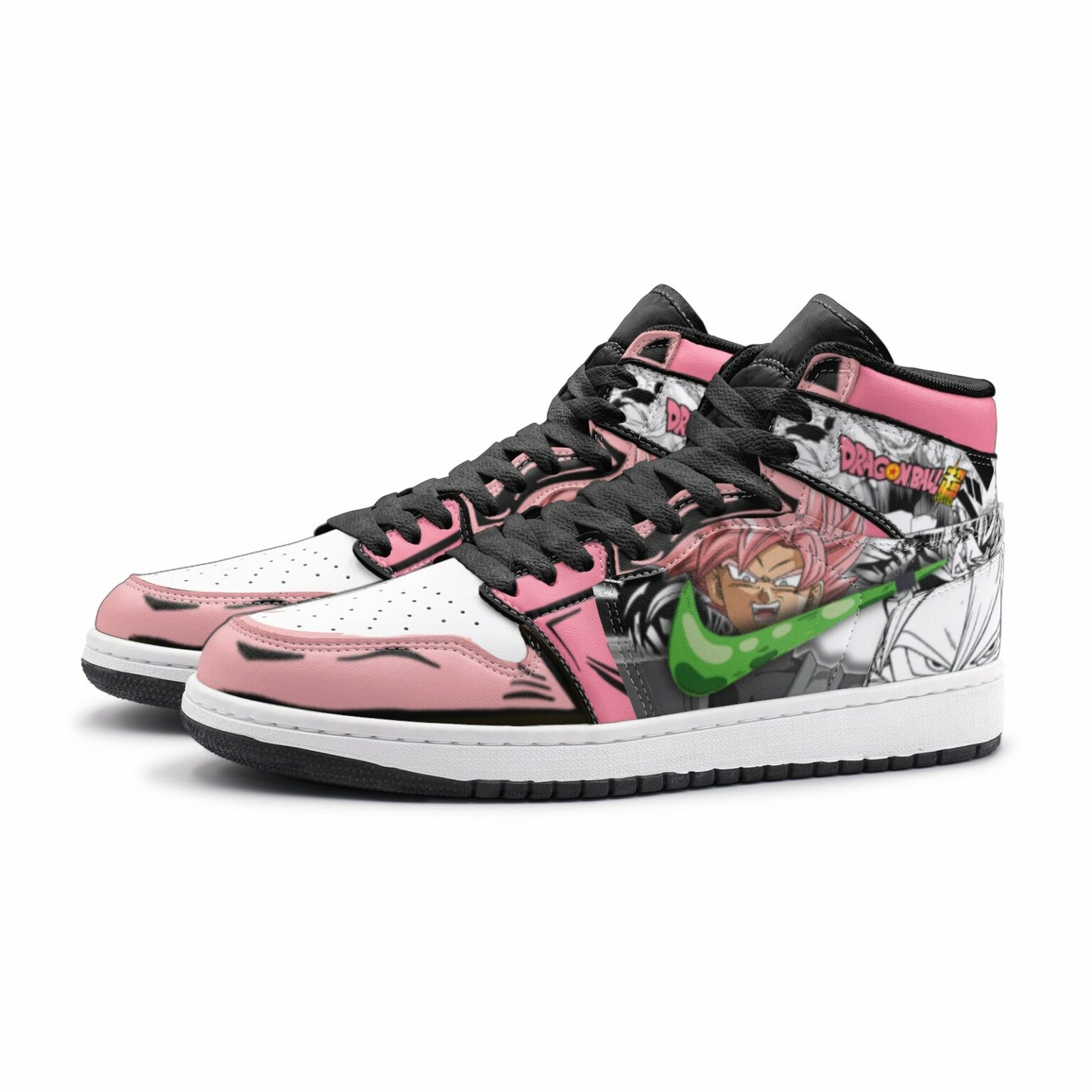 Goku Pink Dragon Ball Super JD1 Shoes - Unique Anime Apparel for Fans
