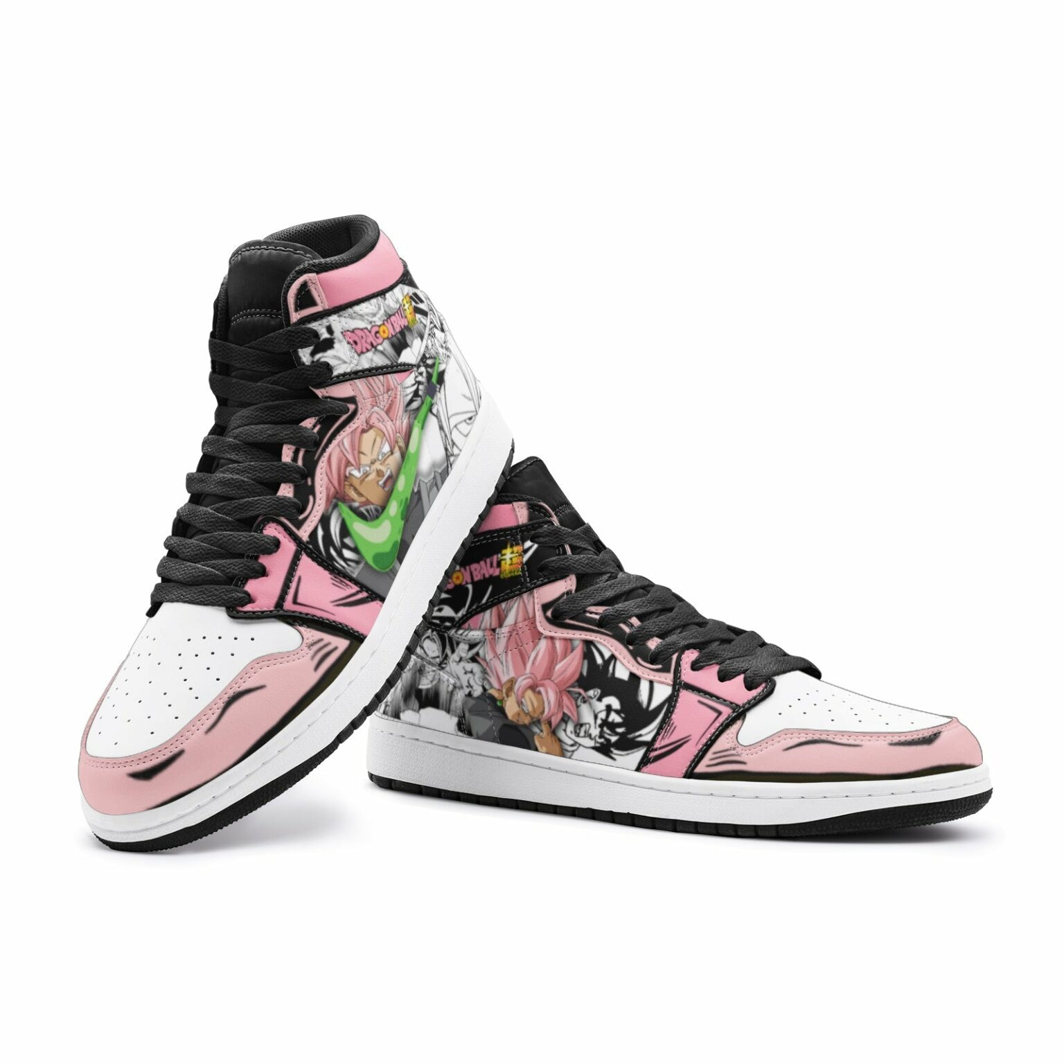 Goku Pink Dragon Ball Super JD1 Shoes - Unique Anime Apparel for Fans