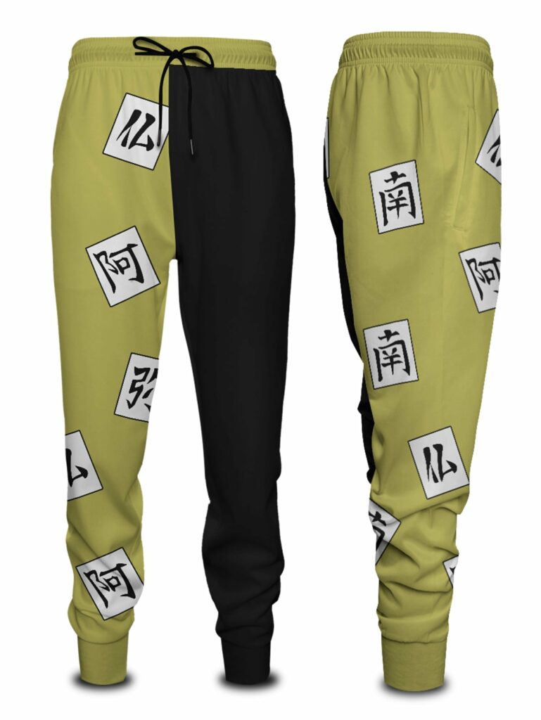 Gyomei Fashion Jogger Pants - Unique Anime Apparel for Fans