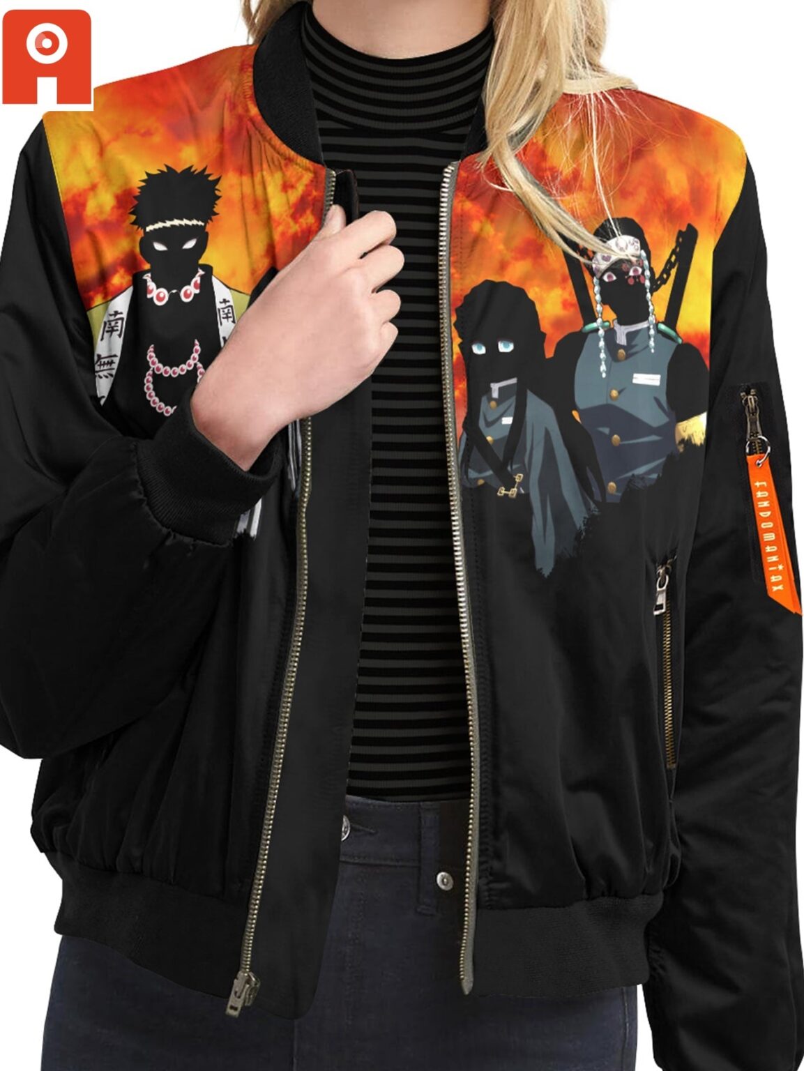 Hashira Squad Bomber Jacket - Unique Anime Apparel for Fans