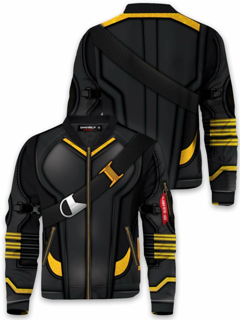 Hawkeye Endgame Bomber Jacket - Unique Anime Apparel for Fans