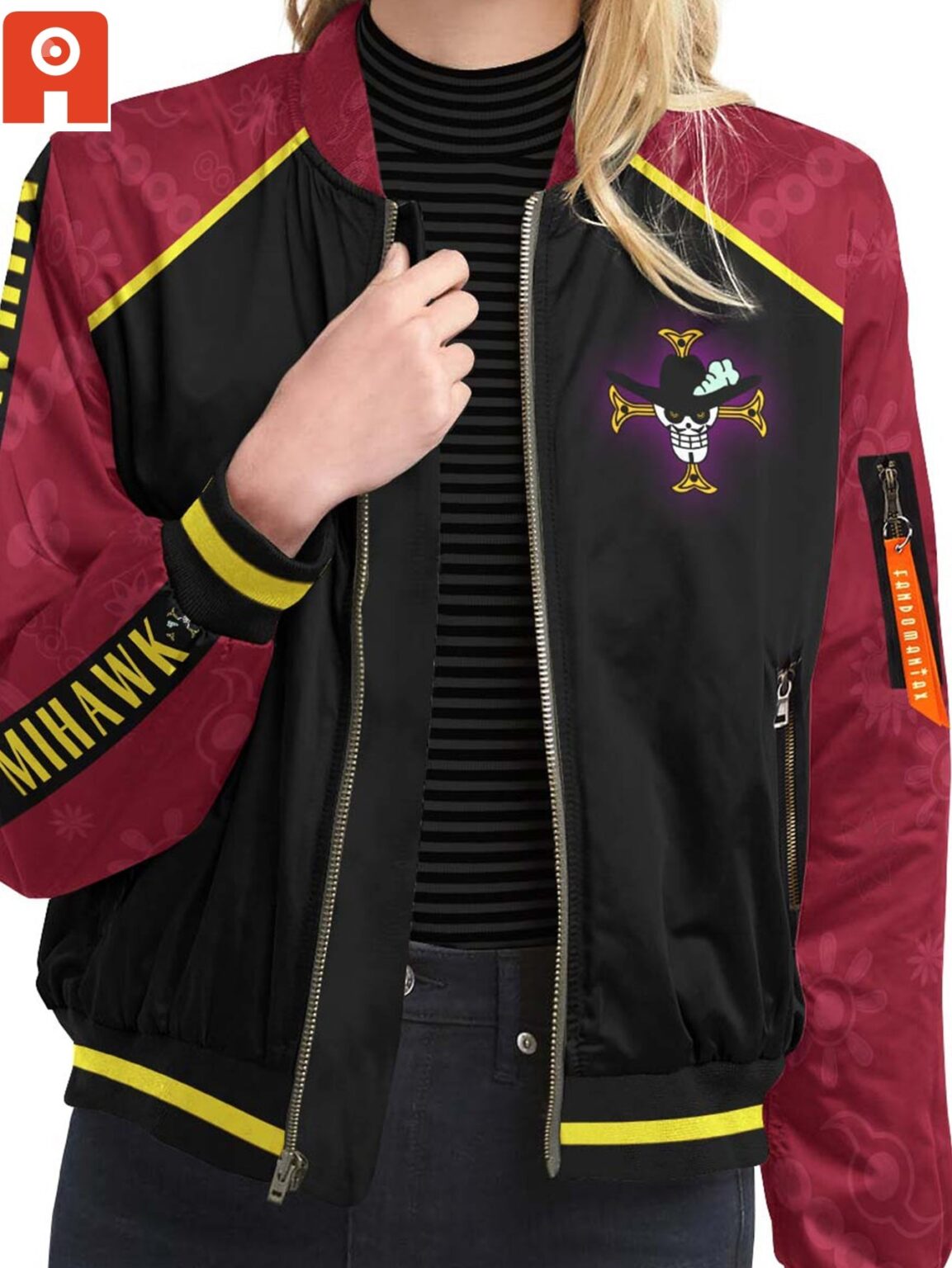 Hawkeye Stylish Bomber Jacket - Unique Anime Apparel for Fans