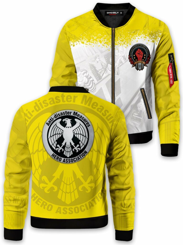 Hero Association Bomber Jacket - Unique Anime Apparel for Fans