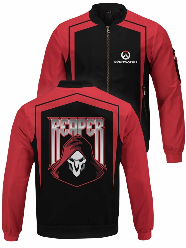 Hero Reaper Bomber Jacket - Unique Anime Apparel for Fans