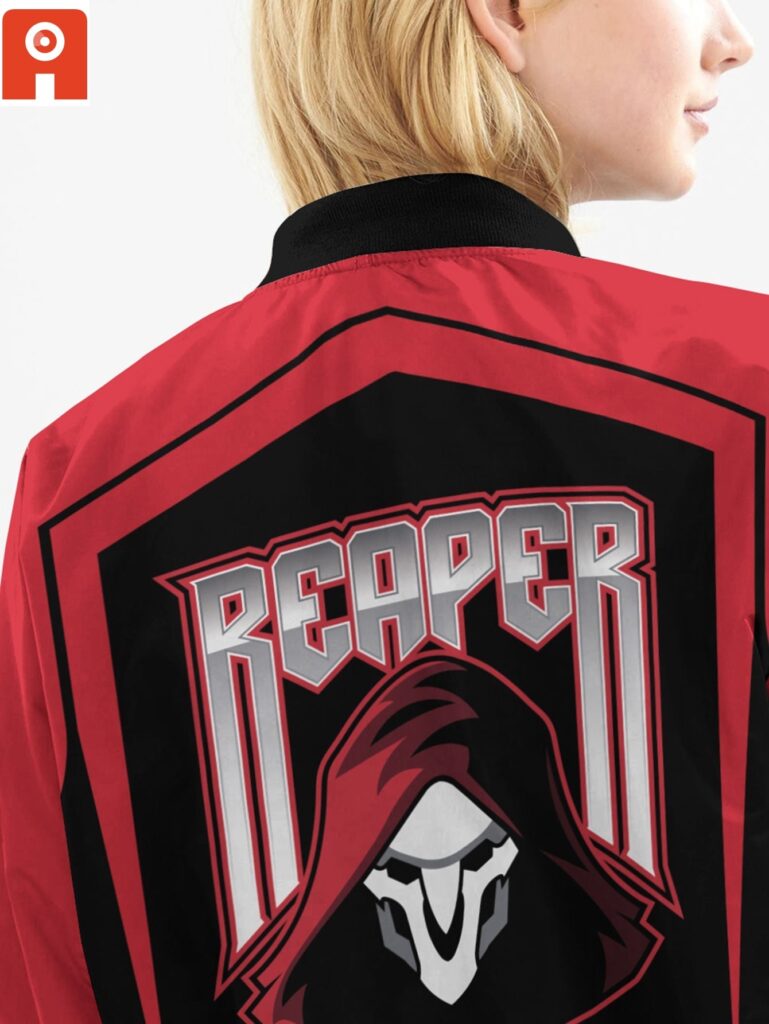 Hero Reaper Bomber Jacket - Unique Anime Apparel for Fans
