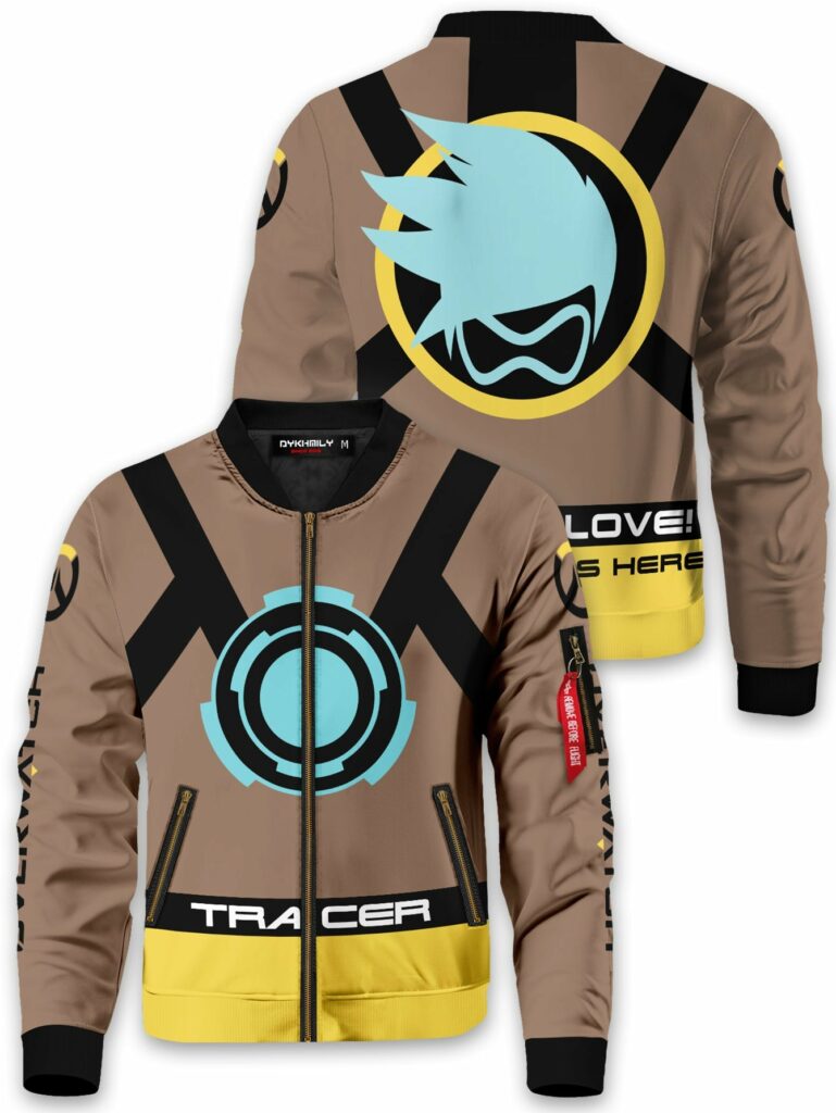 Hero Tracer Bomber Jacket - Unique Anime Apparel for Fans