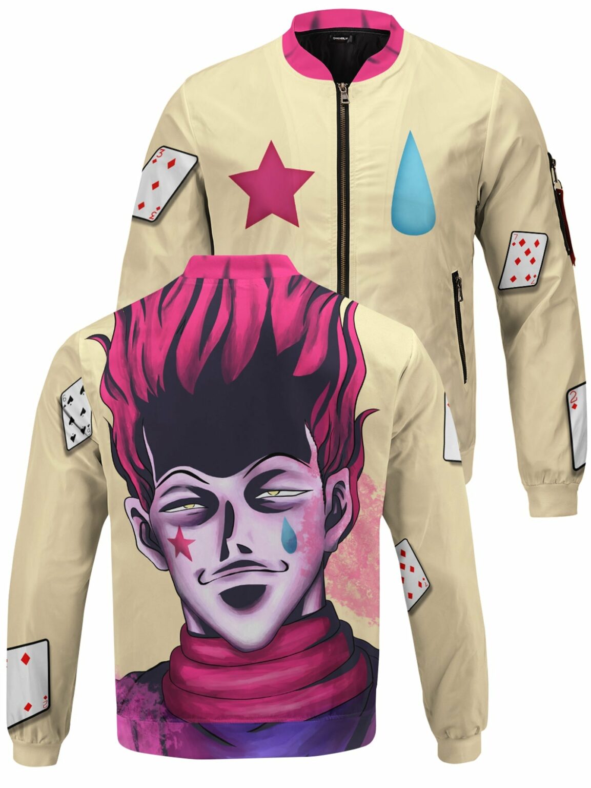 Hisoka Bomber Jacket - Unique Anime Apparel for Fans