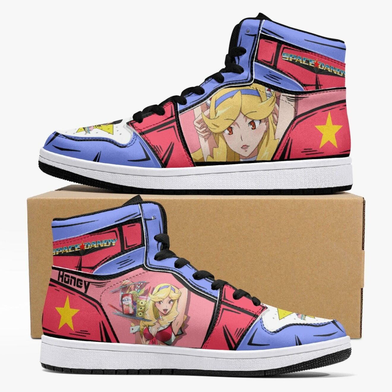 Honey Space Dandy J-Force Shoes - Unique Anime Apparel for Fans