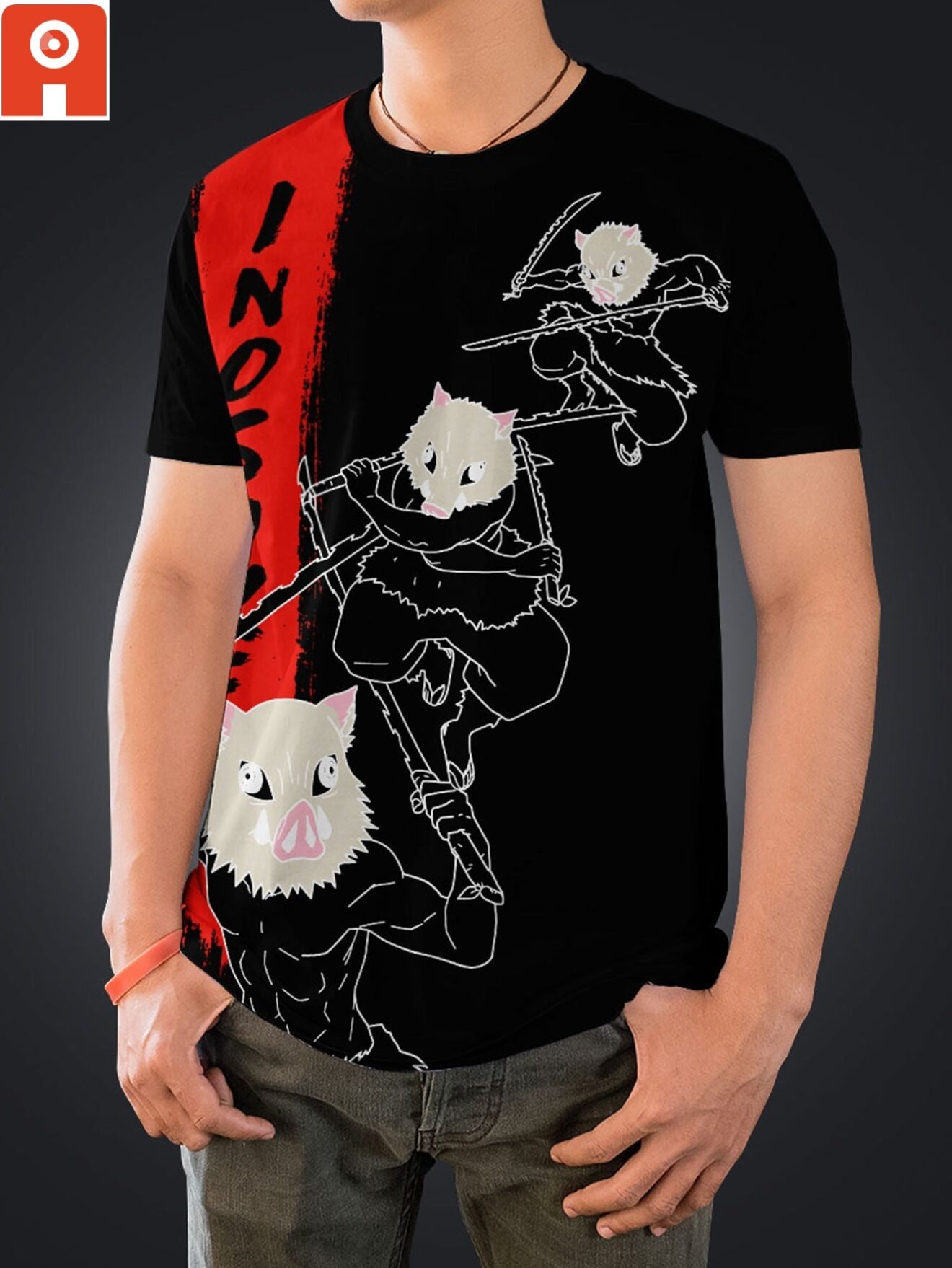 Inosuke Hashibira Semblance T-Shirt - Unique Anime Apparel for Fans