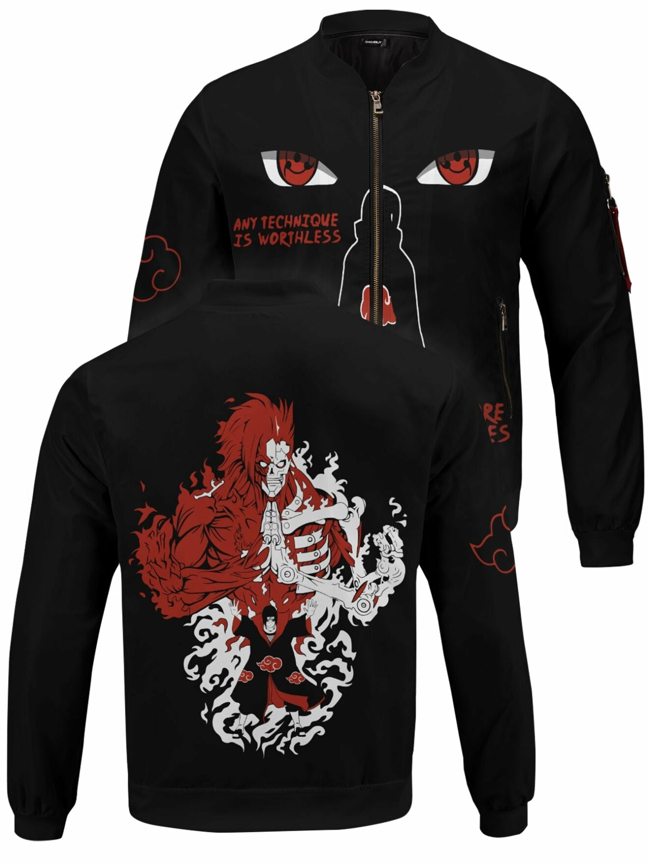 Invincible Itachi Bomber Jacket - Unique Anime Apparel for Fans