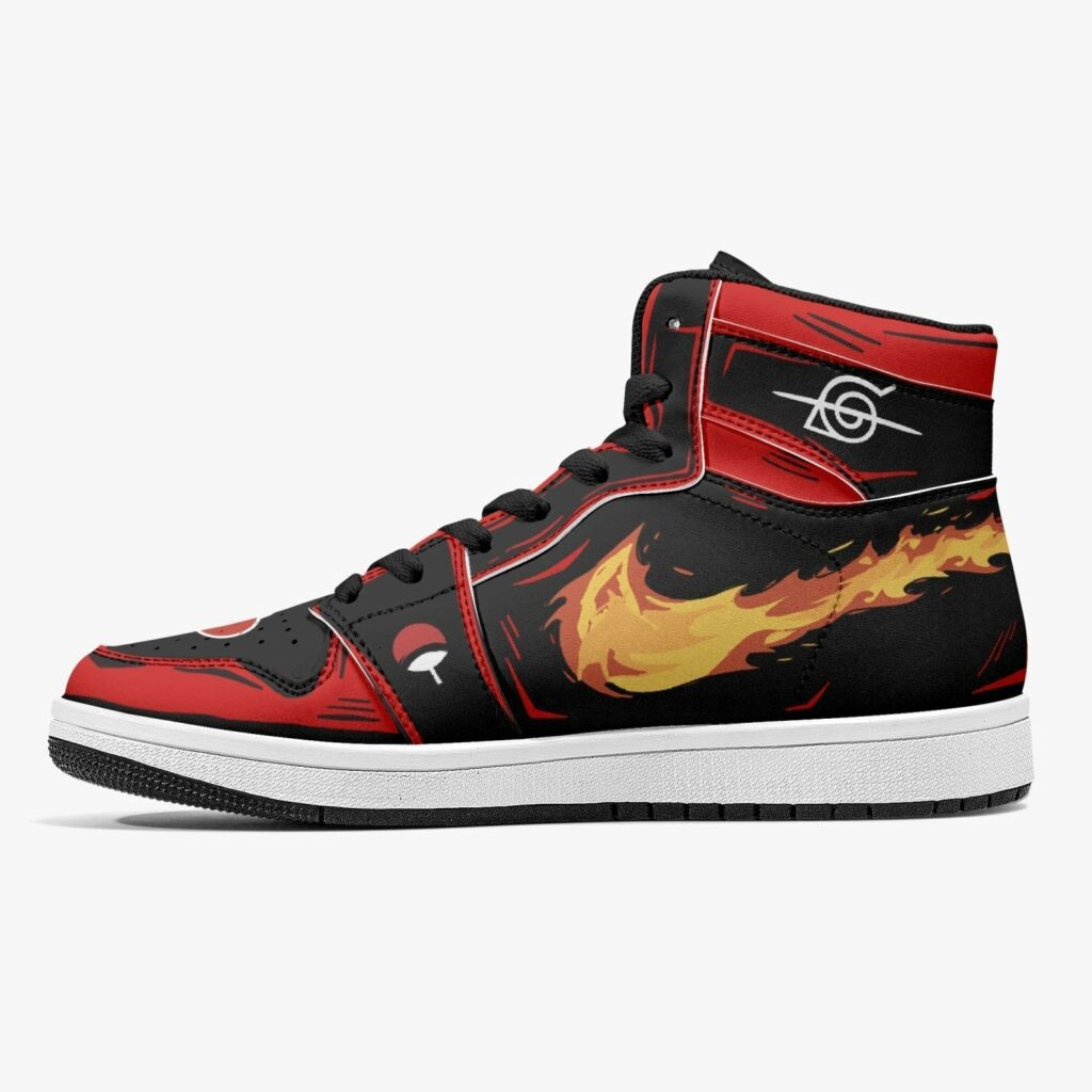 Itachi Clan Fireball Red Cloud Ninja J-Force Shoes - Unique Anime ...