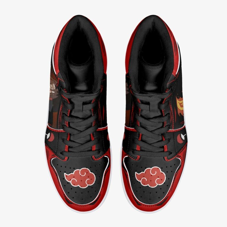 Itachi Clan Fireball Red Cloud Ninja J-Force Shoes - Unique Anime ...