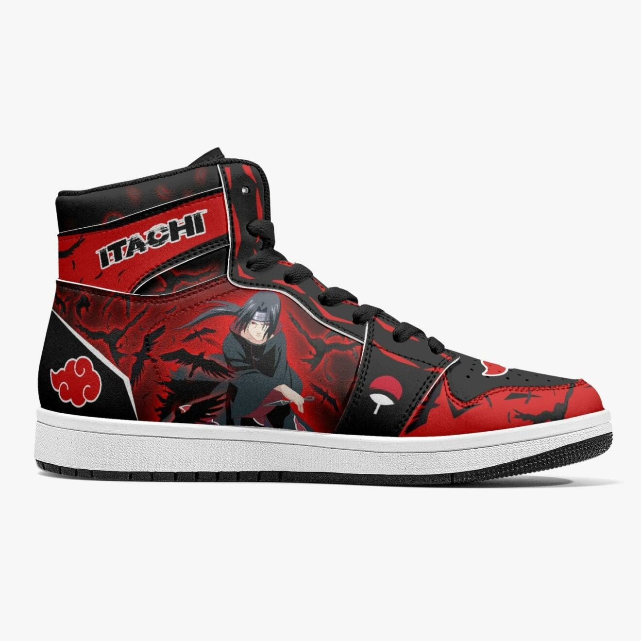 Itachi Clan Ninja J-Force Shoes Style 2 - Unique Anime Apparel for Fans