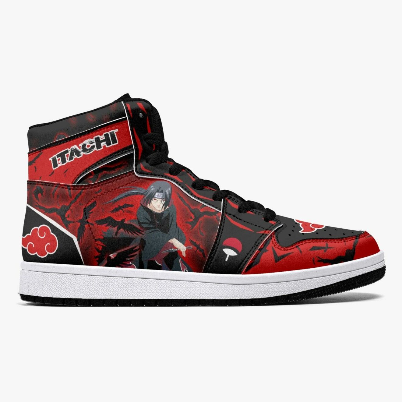 Itachi Clan Ninja J-Force Shoes Style 2 - Unique Anime Apparel for Fans