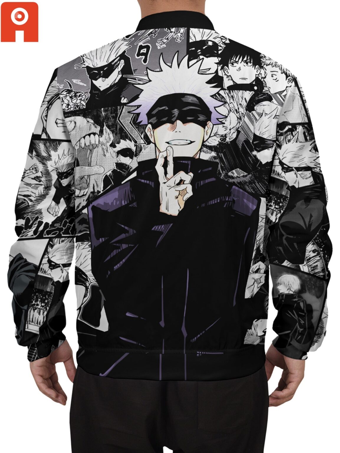 Jujutsu Kaisen Gojo Bomber Jacket - Unique Anime Apparel for Fans