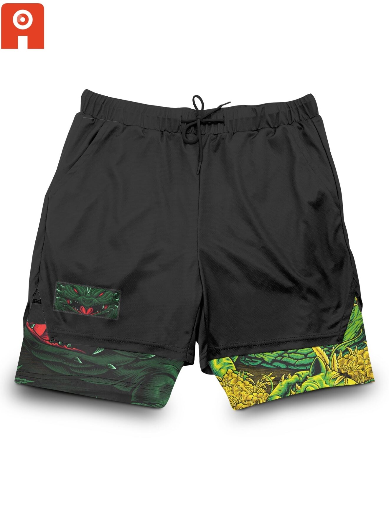 Jungle Behemoth Performance Shorts - Unique Anime Apparel for Fans