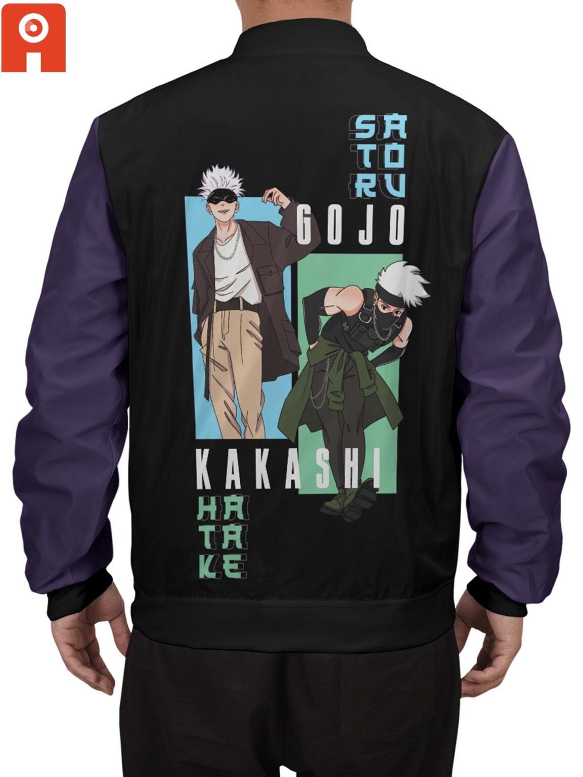 Kakashi Gojo StWear Bomber Jacket - Unique Anime Apparel for Fans