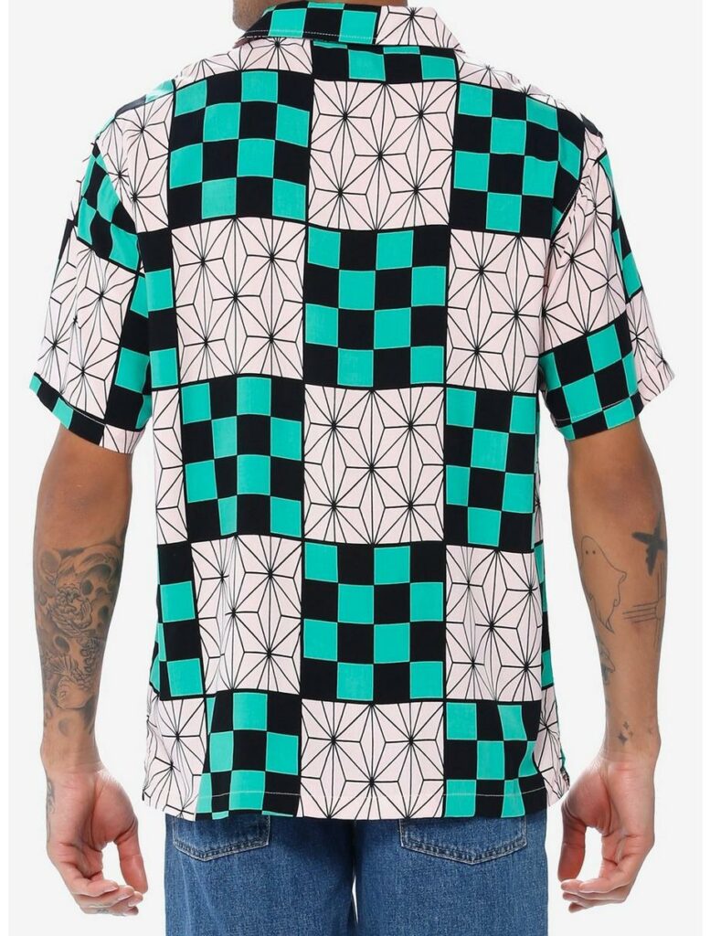 Kamado Patterns Hawaiian Shirt - Unique Anime Apparel for Fans
