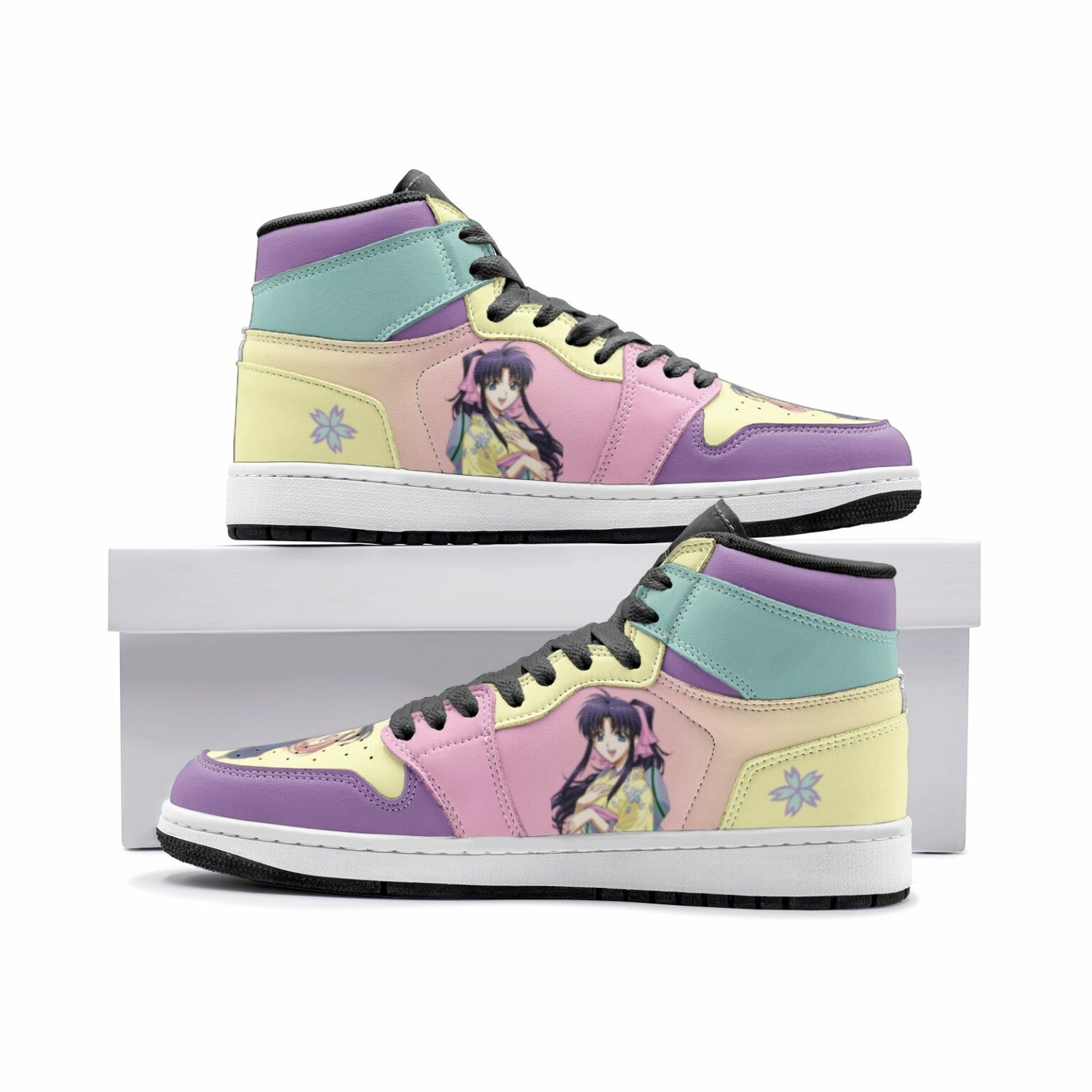 Kaoru Kamiya Rurouni Kenshin JD1 Shoes - Unique Anime Apparel for Fans