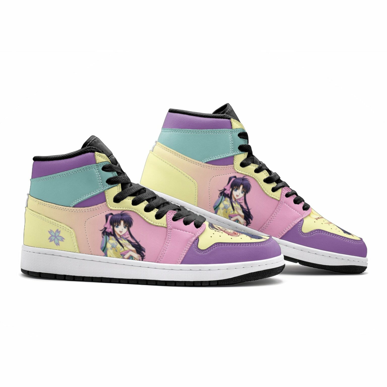 Kaoru Kamiya Rurouni Kenshin JD1 Shoes - Unique Anime Apparel for Fans