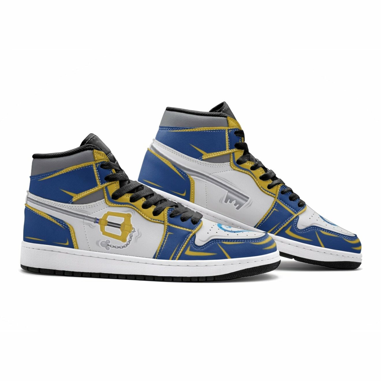 Kingdom Key Kingdom Hearts JD1 Shoes - Unique Anime Apparel for Fans