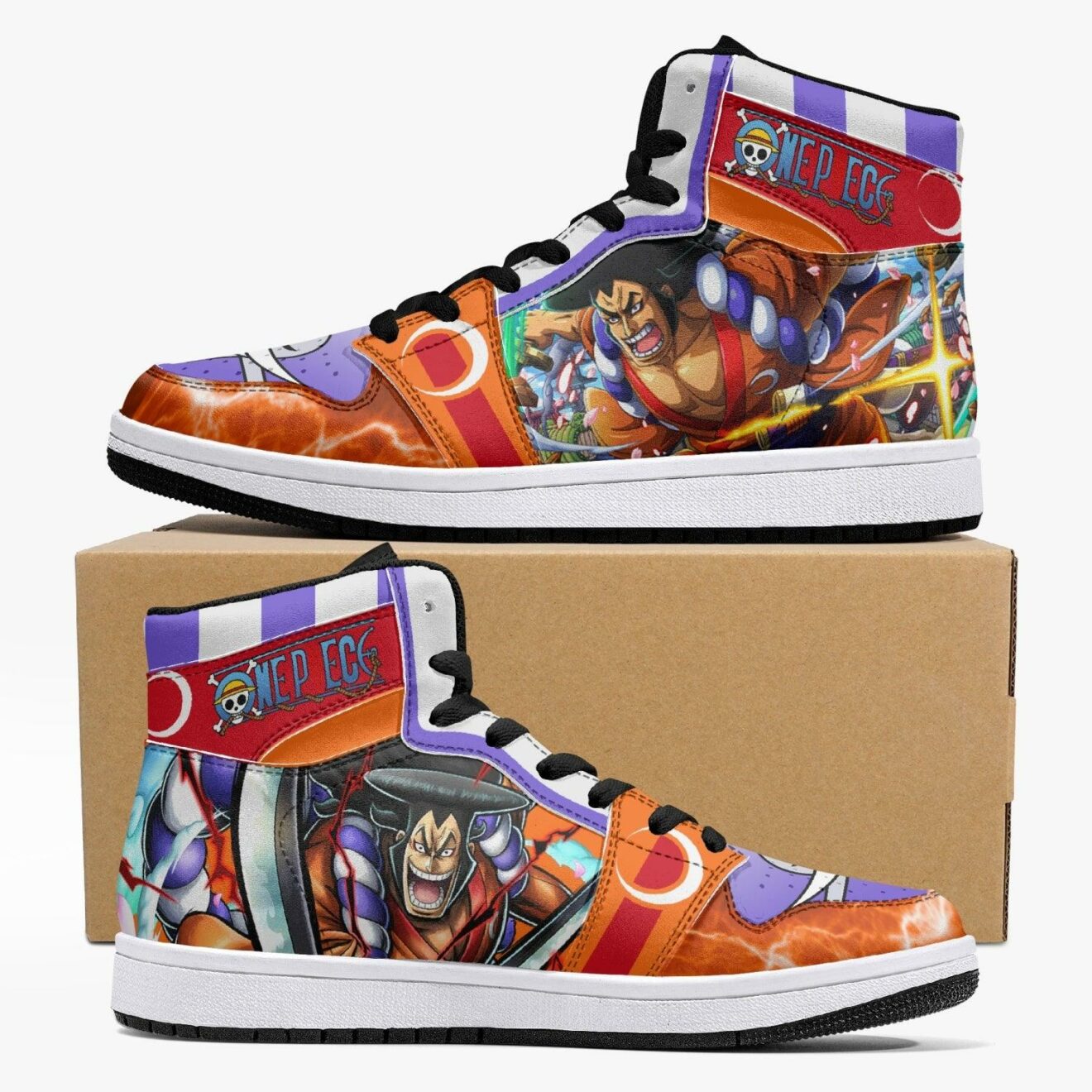 Kozuki Oden One Piece J-Force Shoes - Unique Anime Apparel for Fans