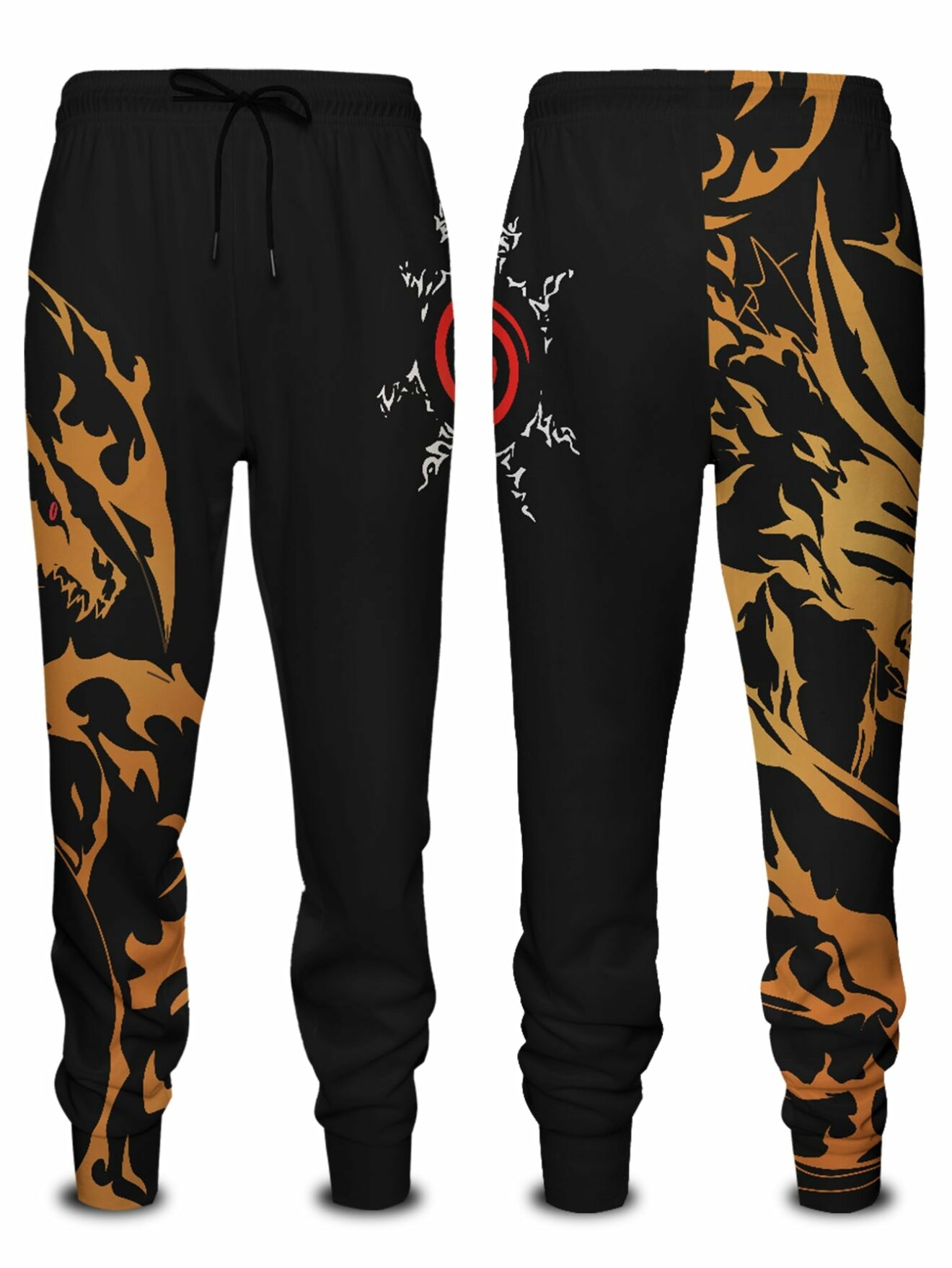 Kurama Semblance Jogger Pants - Unique Anime Apparel for Fans