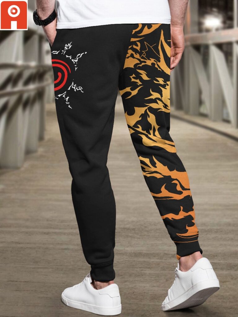 Kurama Semblance Jogger Pants - Unique Anime Apparel for Fans