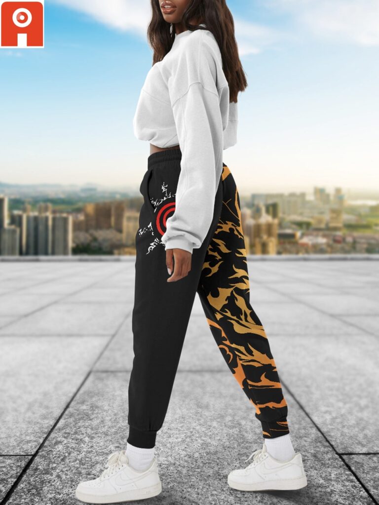 Kurama Semblance Jogger Pants - Unique Anime Apparel for Fans