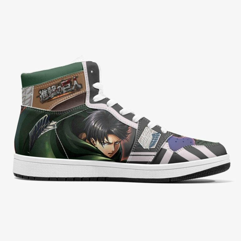 Levi Ackerman Timeskip Shingeki no Kyojin J-Force Shoes - Unique Anime ...