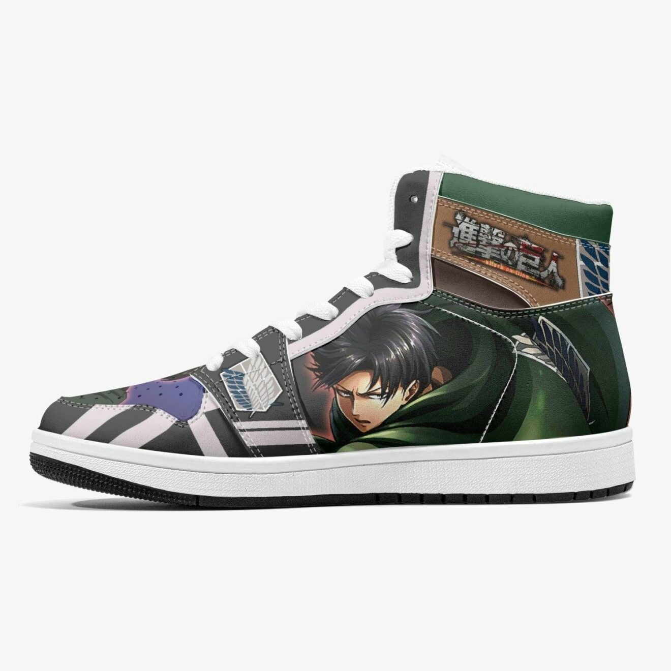 Levi Ackerman Timeskip Shingeki no Kyojin J-Force Shoes - Unique Anime ...