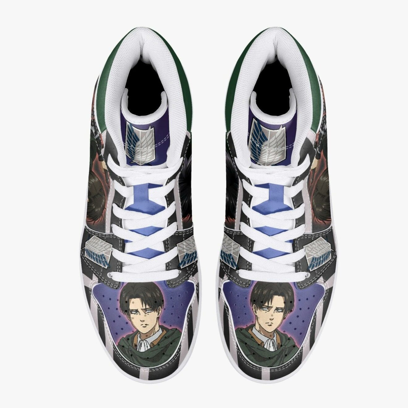 Levi Ackerman Timeskip Shingeki no Kyojin J-Force Shoes - Unique Anime ...
