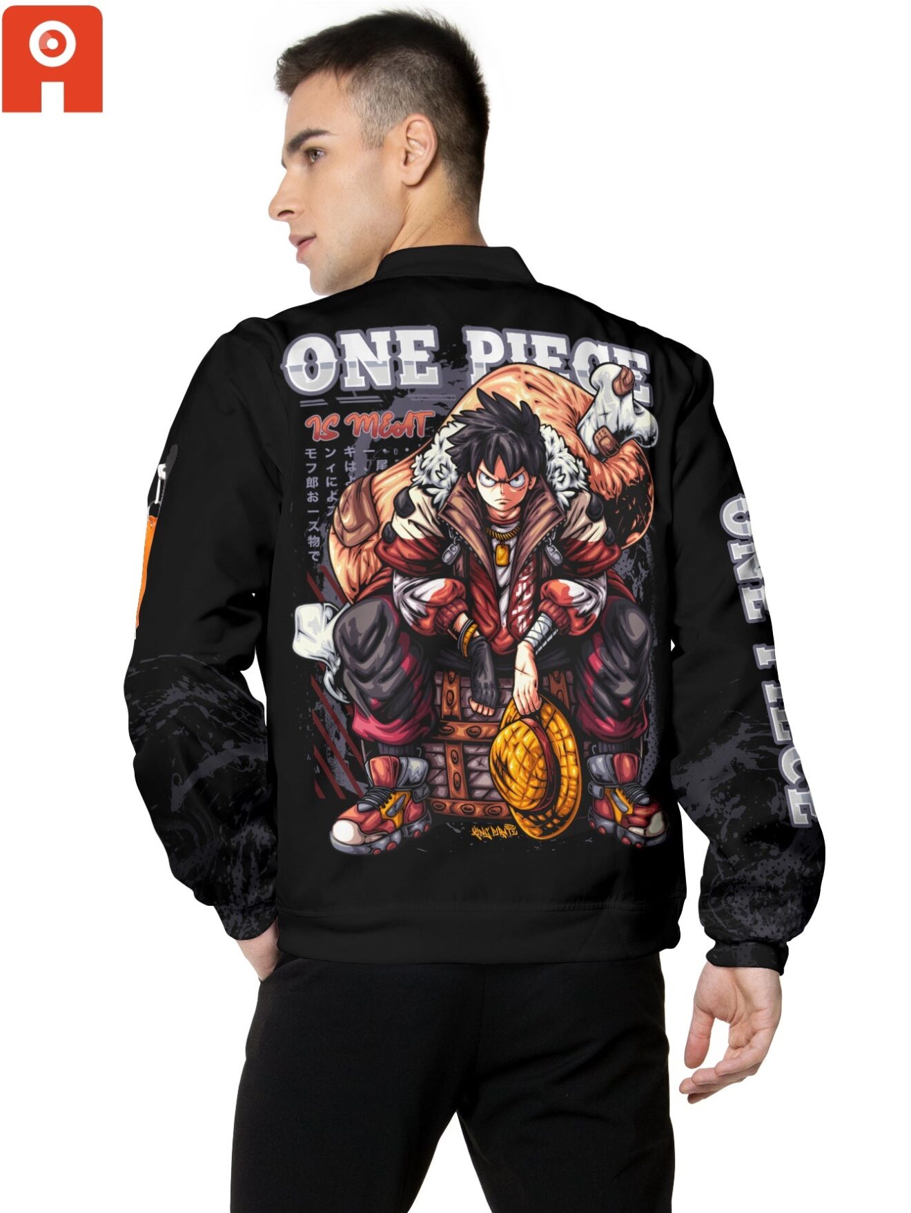 Luffy Hype Bomber Jacket - Unique Anime Apparel for Fans