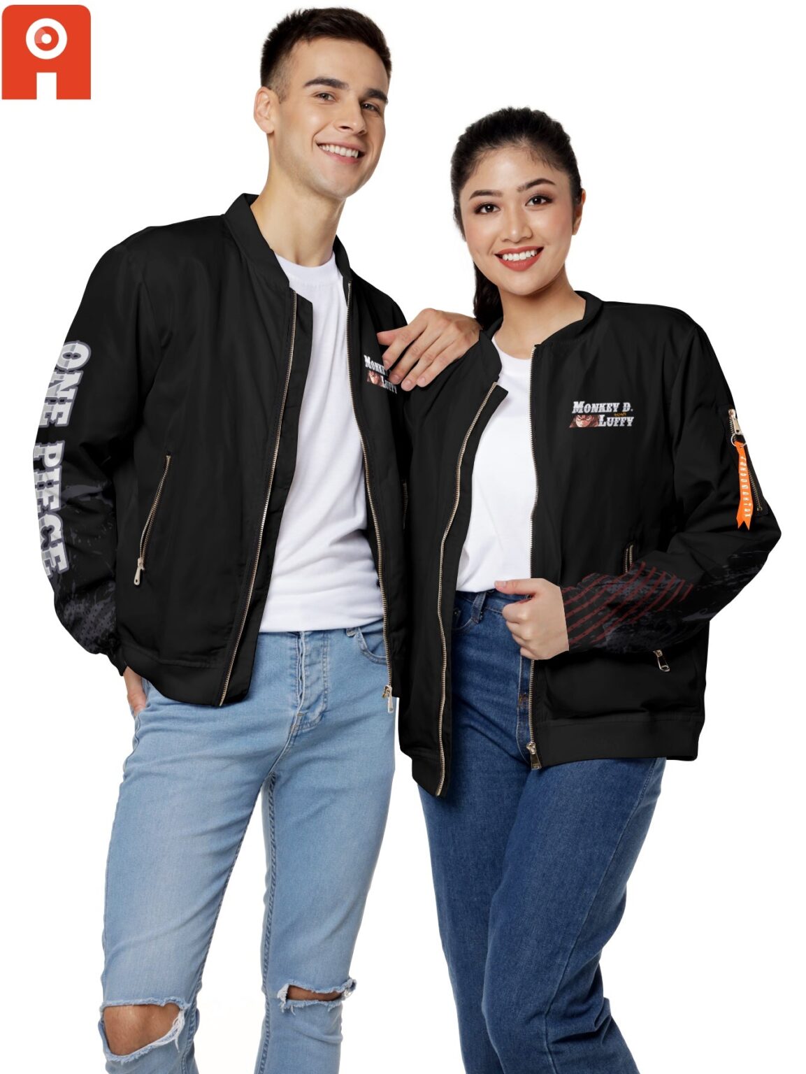 Luffy Hype Bomber Jacket - Unique Anime Apparel for Fans