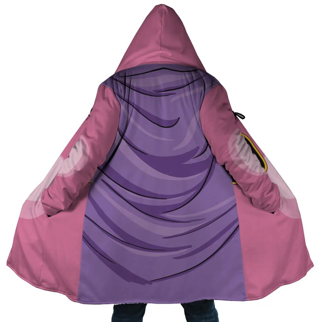 Manji Buu Dragon Ball Hooded Cloak Coats - Unique Anime Apparel for Fans