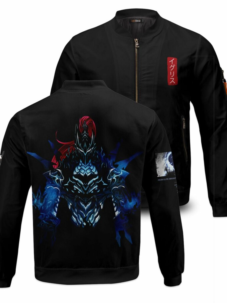 Marshal Grade Shadow Bomber Jacket - Unique Anime Apparel for Fans