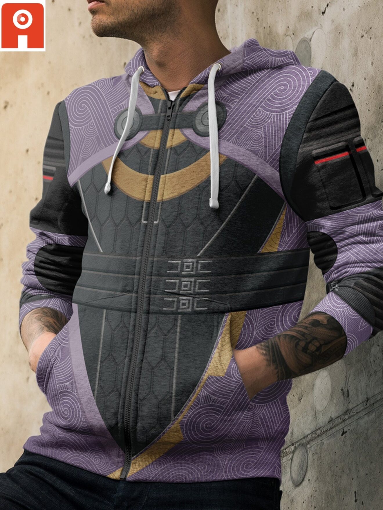 Mass Effect Tali Zip Hoodie - Unique Anime Apparel for Fans