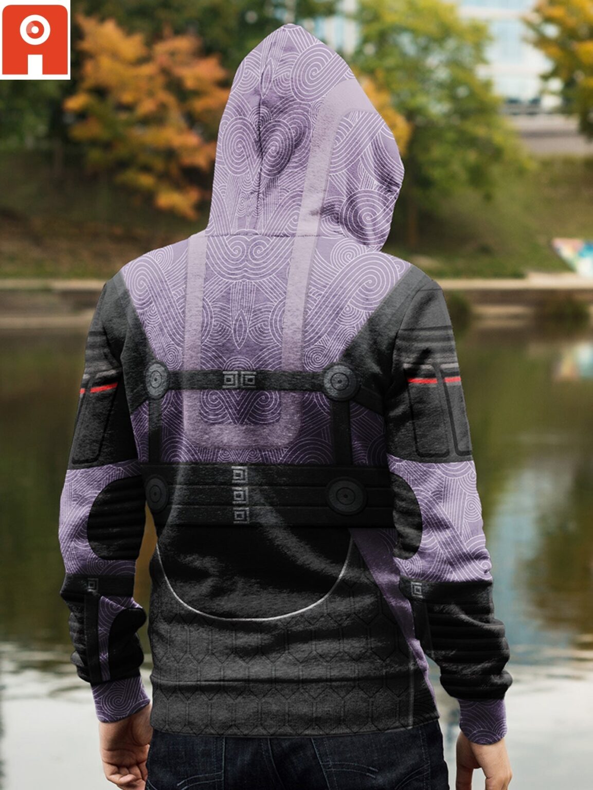 Mass Effect Tali Zip Hoodie - Unique Anime Apparel for Fans
