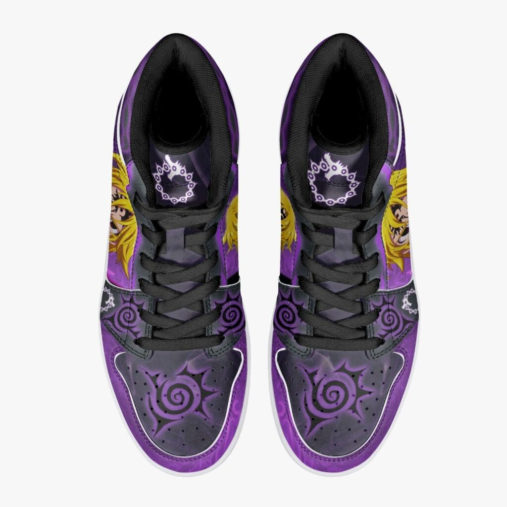 Meliodas Assault Mode Seven Deadly Sins J-Force Shoes - Unique Anime ...