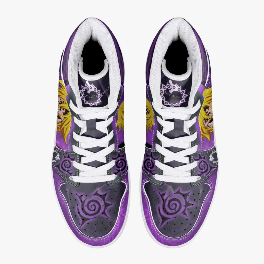 Meliodas Assault Mode Seven Deadly Sins J-Force Shoes - Unique Anime ...