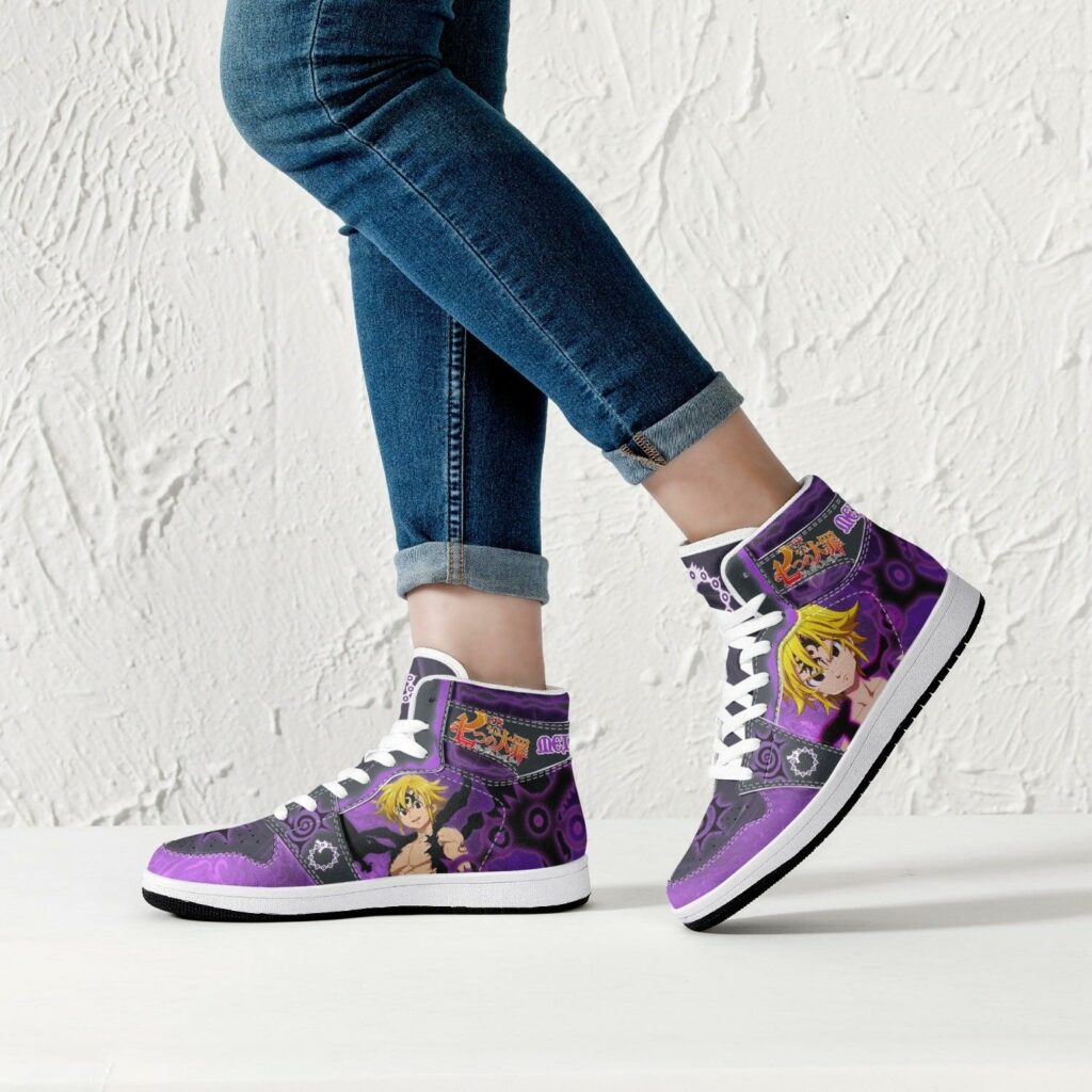 Meliodas Assault Mode Seven Deadly Sins J-Force Shoes - Unique Anime ...