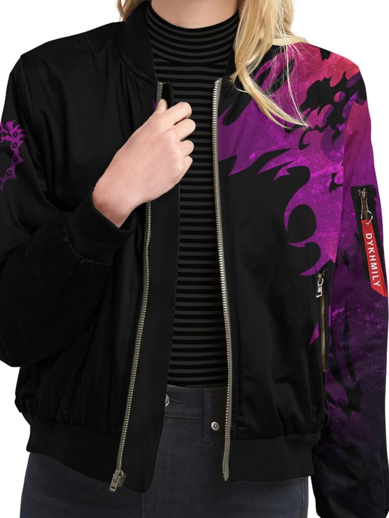 Meliodas Demon Bomber Jacket - Unique Anime Apparel for Fans