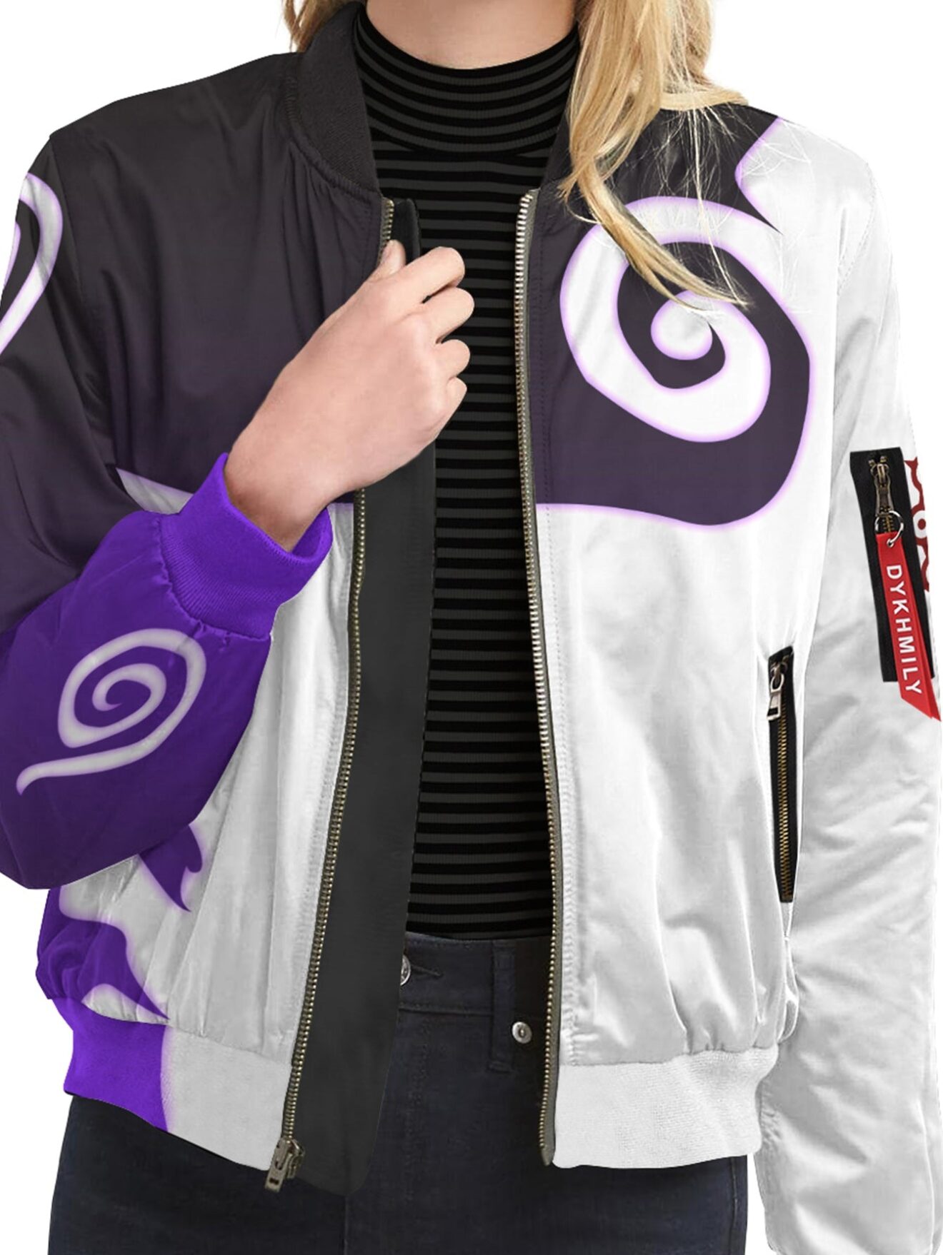 Meliodas Demon Mark Bomber Jacket - Unique Anime Apparel for Fans