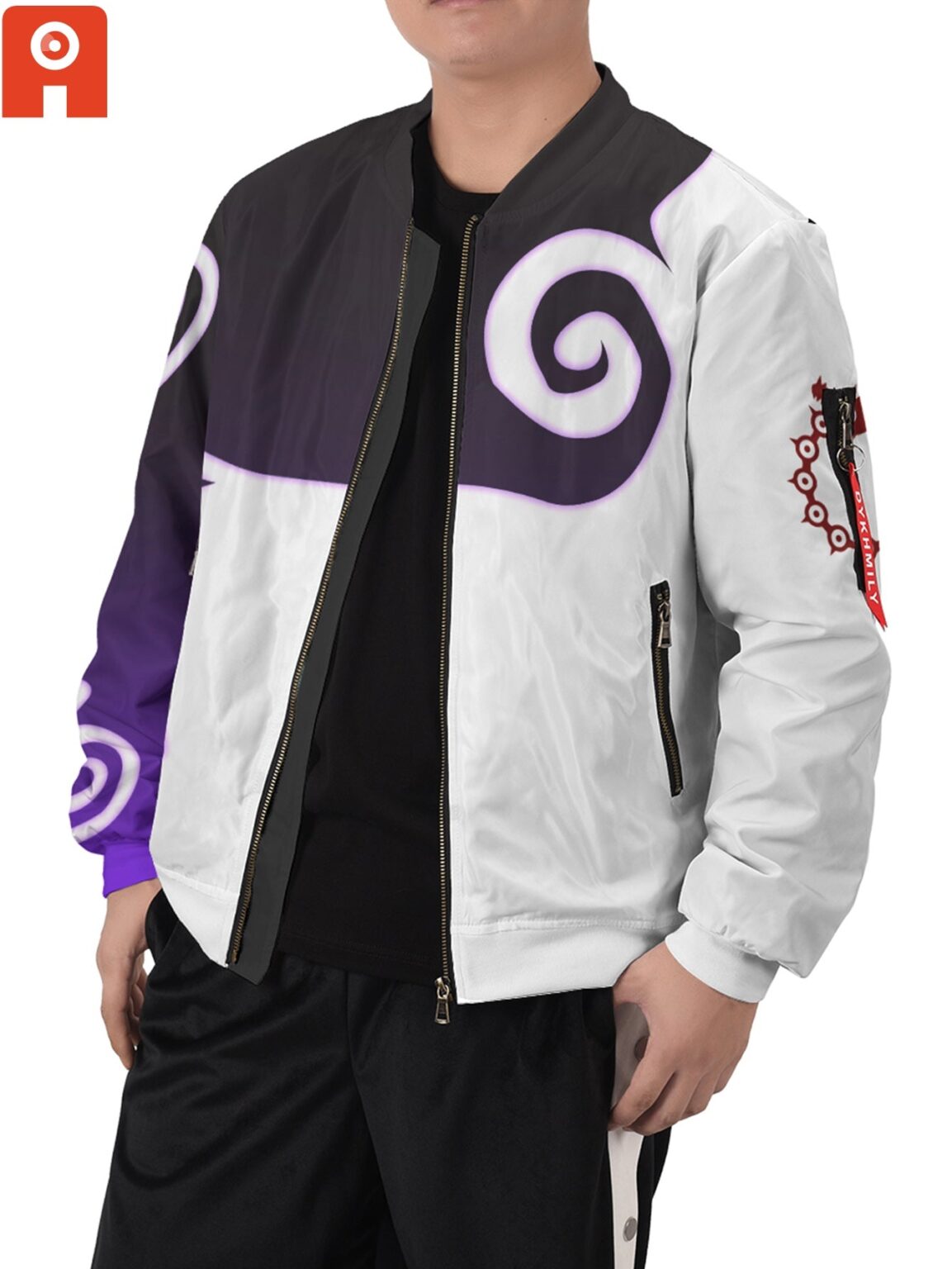 Meliodas Demon Mark Bomber Jacket - Unique Anime Apparel for Fans
