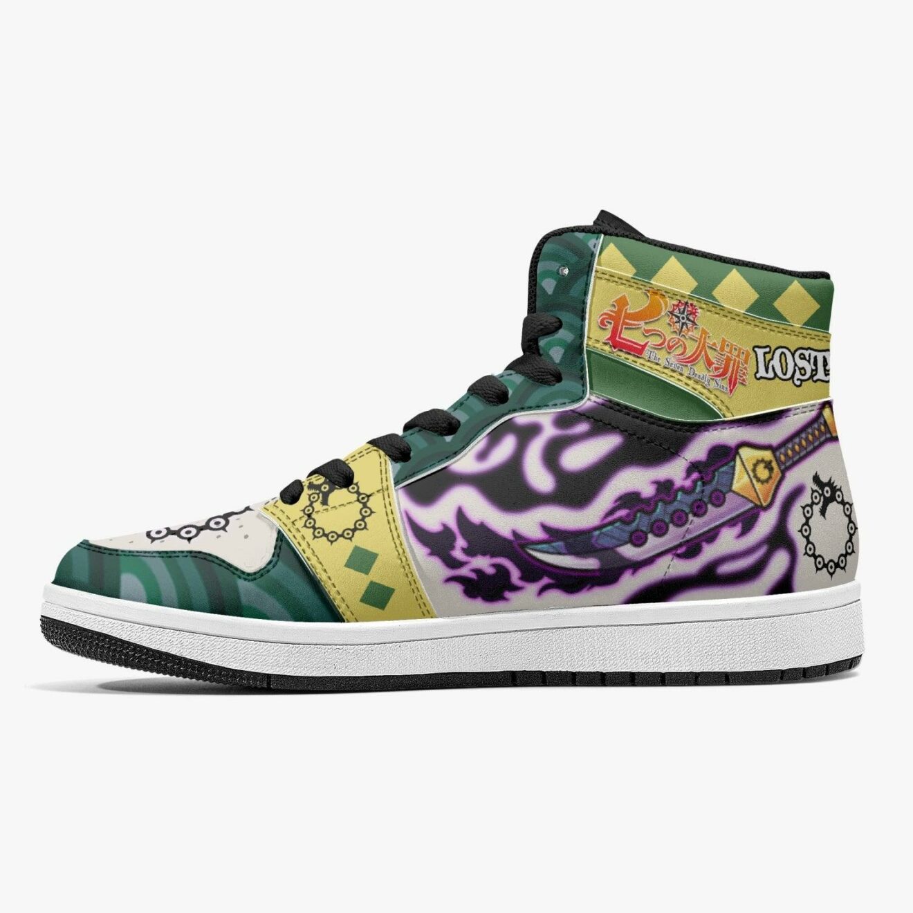 Meliodas Lostvayne Seven Deadly Sins J-Force Shoes - Unique Anime ...