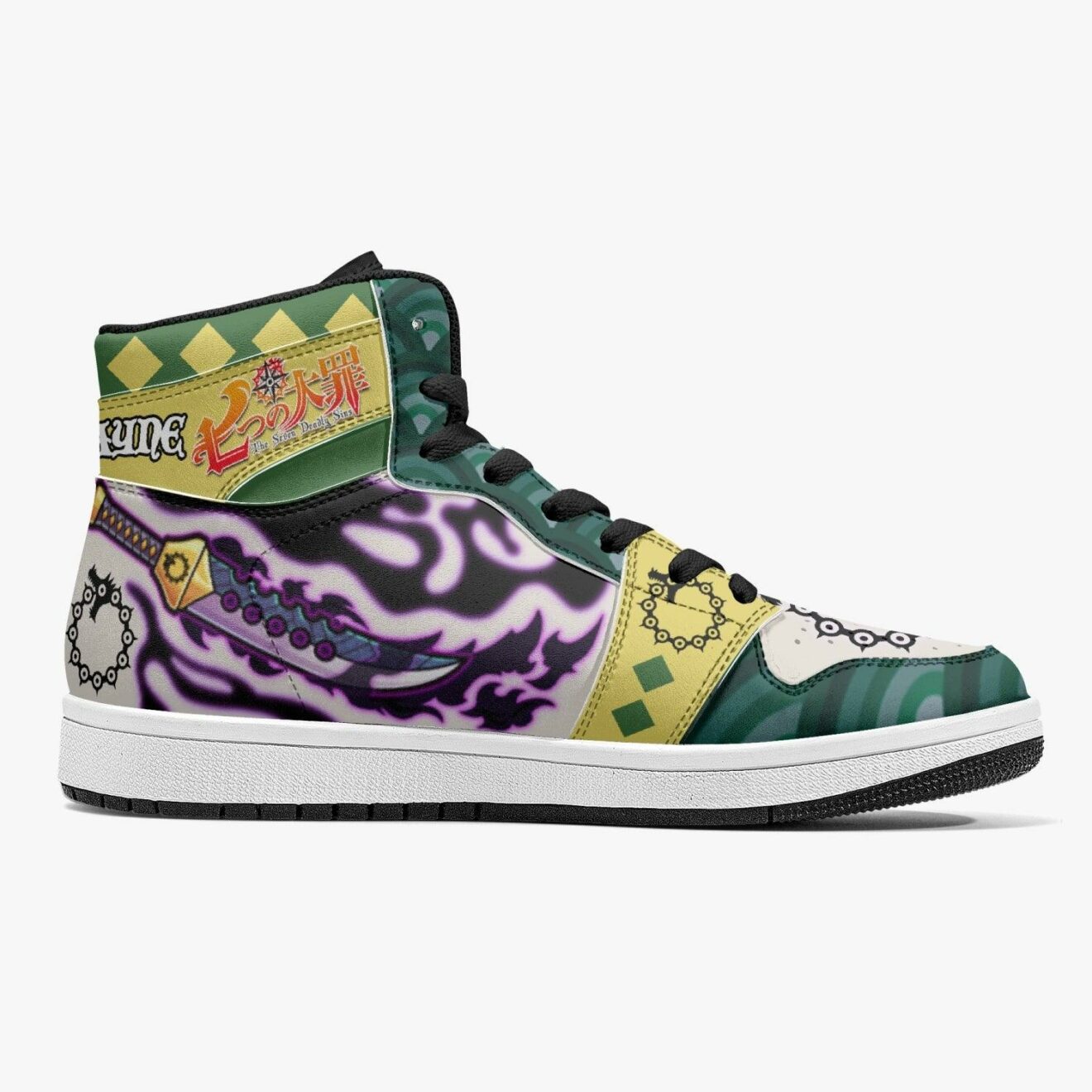 Meliodas Lostvayne Seven Deadly Sins J-Force Shoes - Unique Anime ...