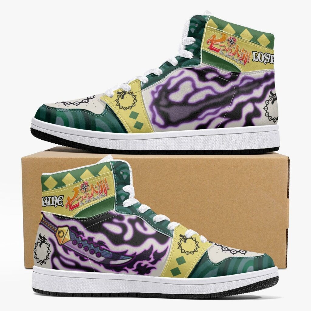 Meliodas Lostvayne Seven Deadly Sins J-Force Shoes - Unique Anime ...