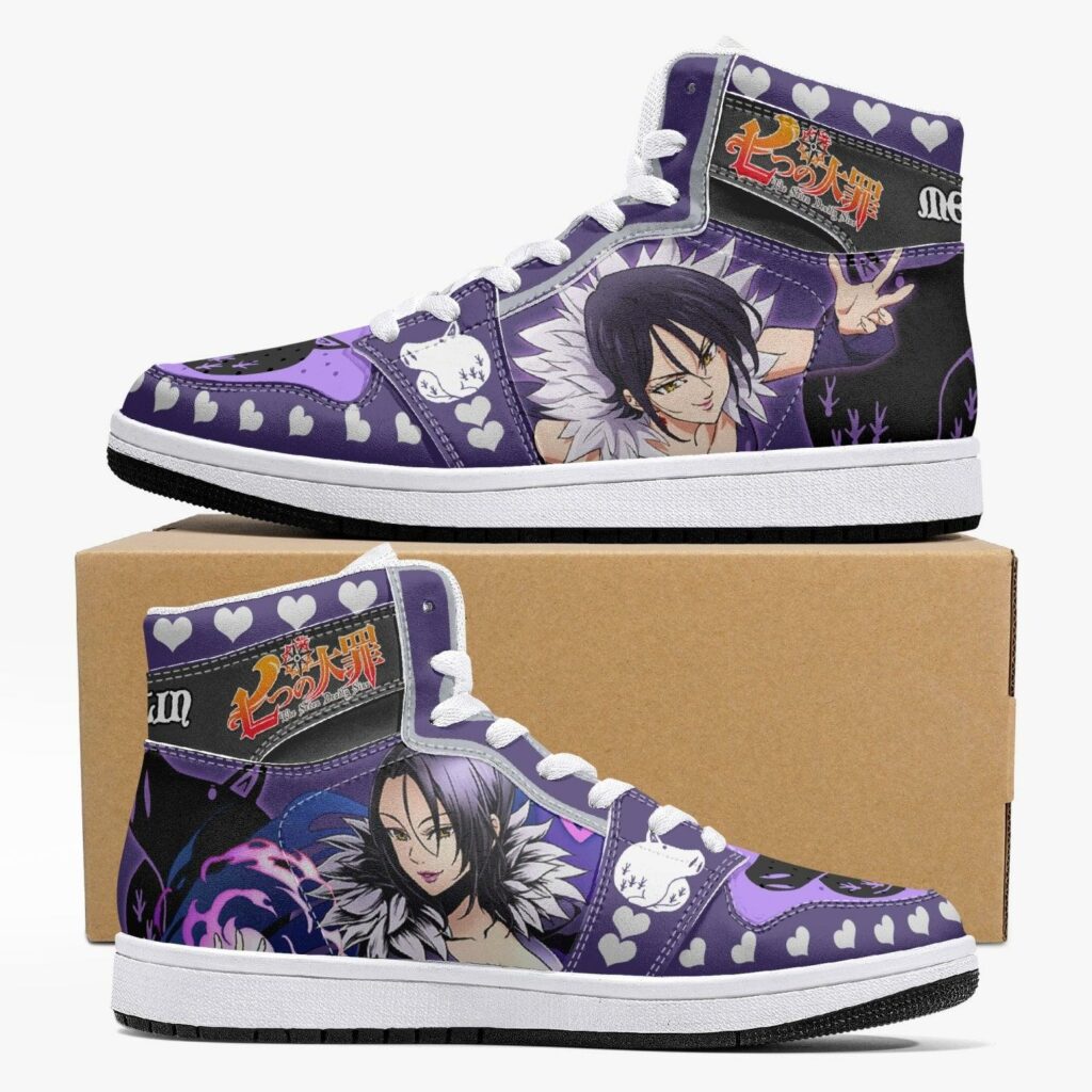 Merlin Seven Deadly Sins J-Force Shoes - Unique Anime Apparel for Fans