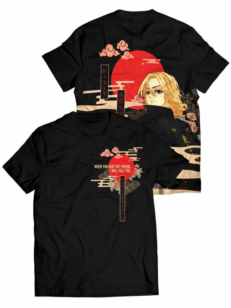 Mikey T-Shirt - Unique Anime Apparel for Fans